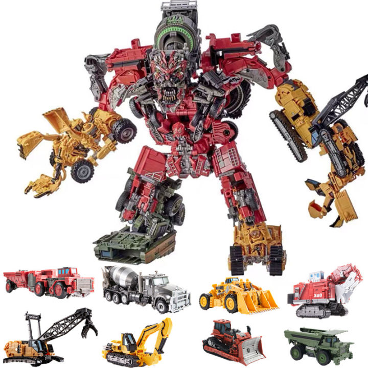 ของเล่นฟิกเกอร์แปลงร่าง Devastator,โมเดลอนิเมะหุ่นยนต์รถยนต์ของขวัญเด็ก ...
