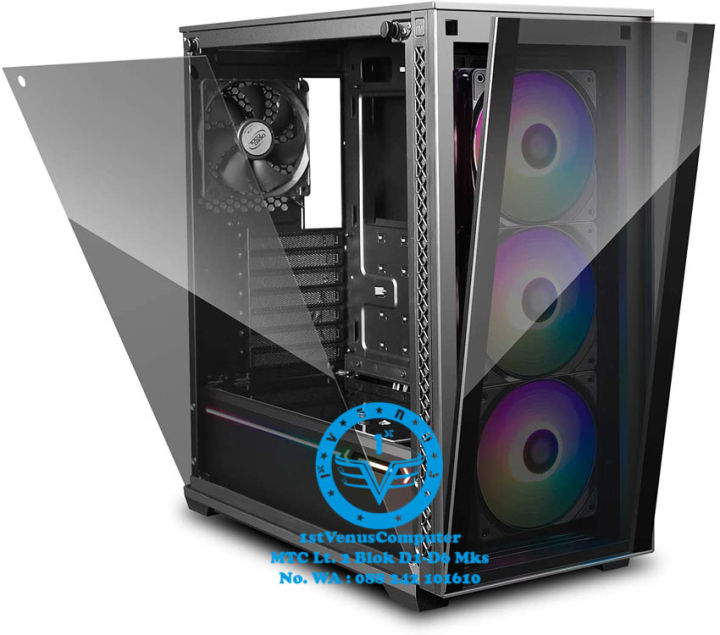 CASING PC GAMING DEEP COOL MATREXX 70 TEMPERED CASING CPU / CAS04-DEE ...