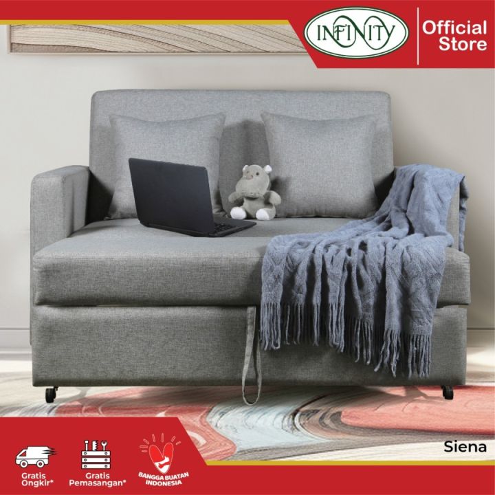 Sofa Bed Pull Out Rangka Besi SIENNA | Lazada Indonesia