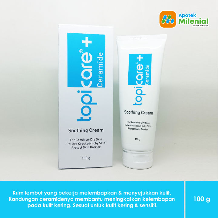 Topicare Plus Ceramide Soothing Cream 100 Gram / Menjaga Kelembapan ...