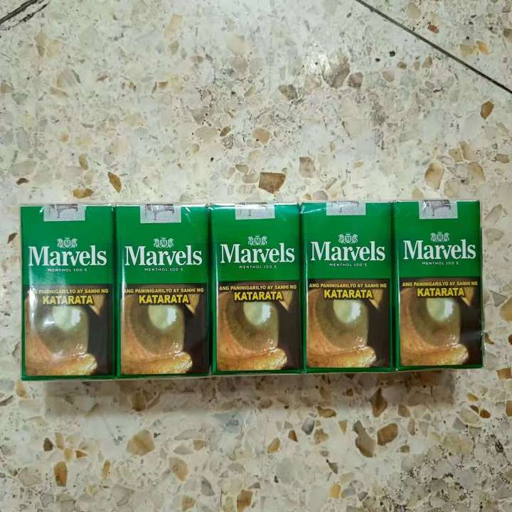 Marvels MENTHOL Cigarettes Original | Lazada PH