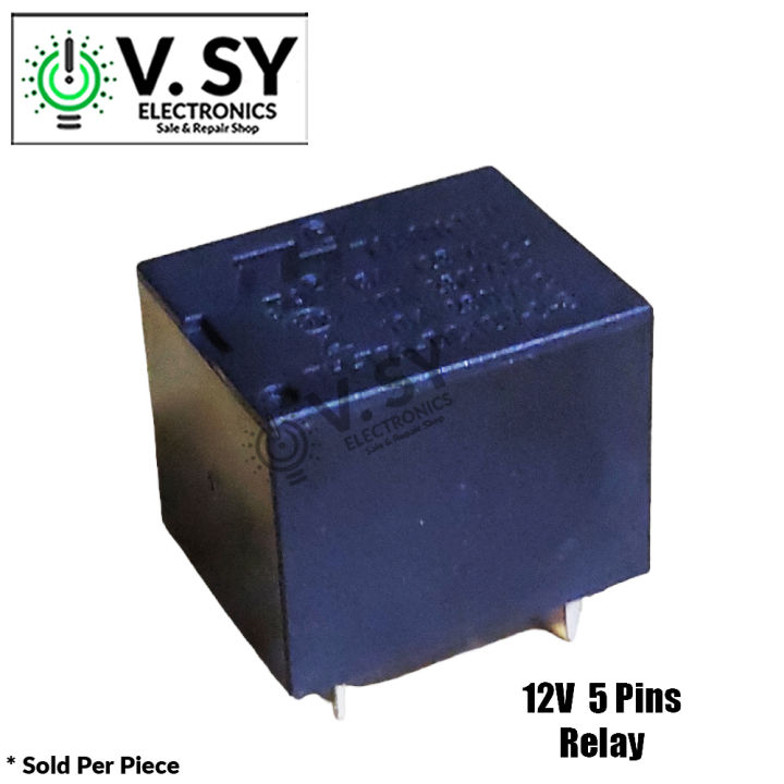 1pc. 12V DC 10A 5 PIN Mini Power Relay 12VDC | Lazada PH