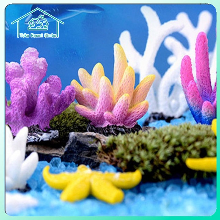 Hiasan Aquarium – Tanaman Aquascape & Karang Ikan Buatan untuk Dekorasi ...