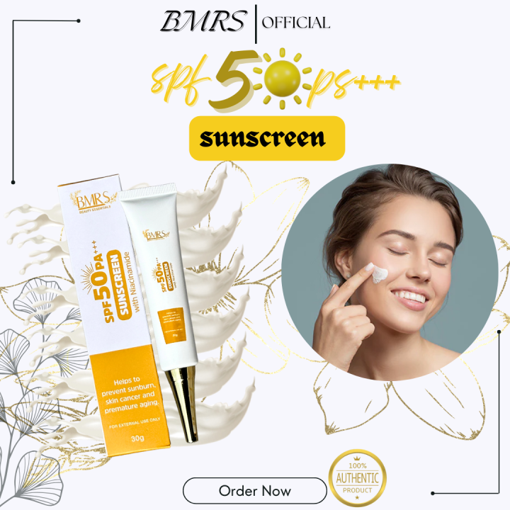 BMRS Original Sunscreen SPF 50 PA++ UVA and UVB PROTECTION with ...