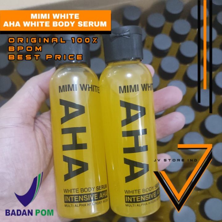 MIMI WHITE AHA BODY SERUM 100 ML | Lazada Indonesia