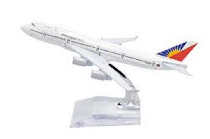1-400 Airplane Model B747 PHILIPPINE AIRLINES Aircaft DIE CAST PLANE ...