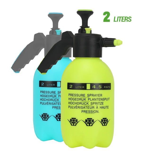 Pressure Sprayer 2L Handheld Garden Pump Sprayer Water Spray Bottle ...