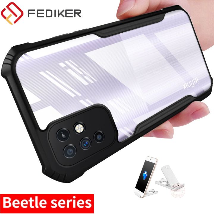 For Infinix Note 8 8i 10 10 Pro 5G Hard Case【Push window series ...