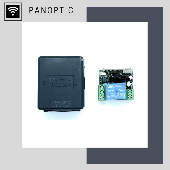 [RECEIVER] Remote Door Access Alarm Remote Control 1 Channel 433MHz 1CH ...