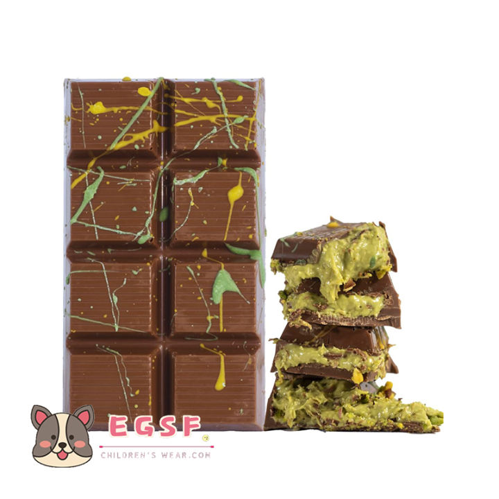 Dubai Chocolate Bar Pistachio and Crispy Kataifi Filled 70G , Handmade ...