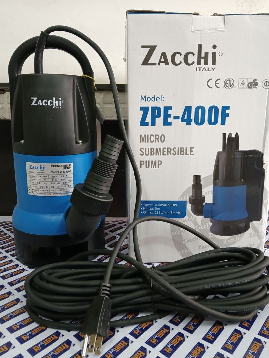 Submersible Pump for Dirty Water Zacchi brand | Lazada PH