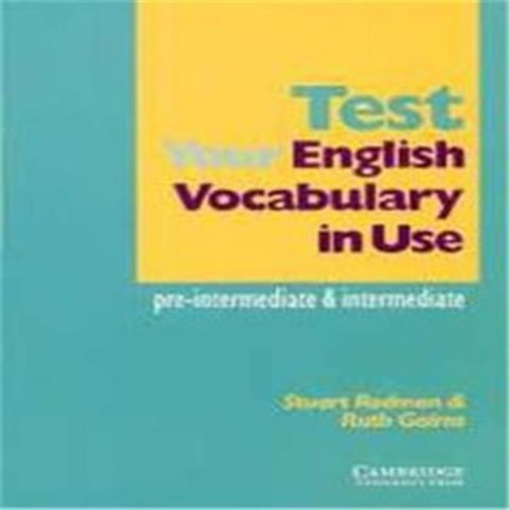 Test your English Vocabulary in Use | Lazada Test your English Vocabulary in Use | Lazada