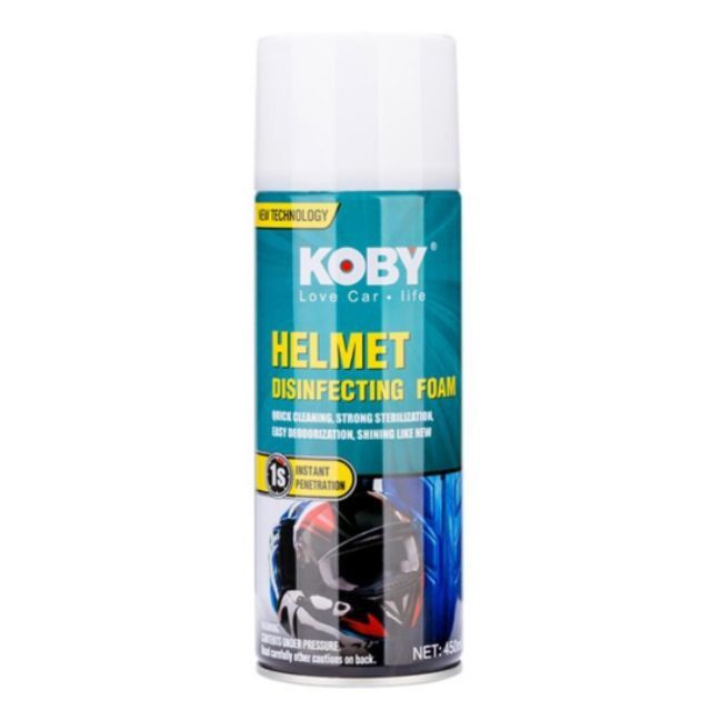 Koby helmet Disinfecting Foam spray 450ML | Lazada PH