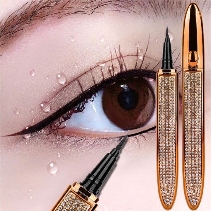 Magic Self Adhesive Lashes Eyeliner Long Lasting No Glue Non Blooming ...