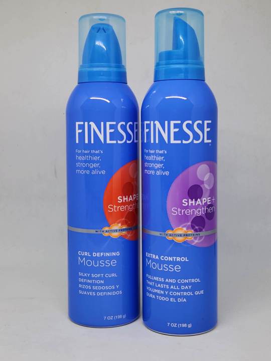 Finesse Mousse Extra Control and Curl Defining Mousse 198g | Lazada PH