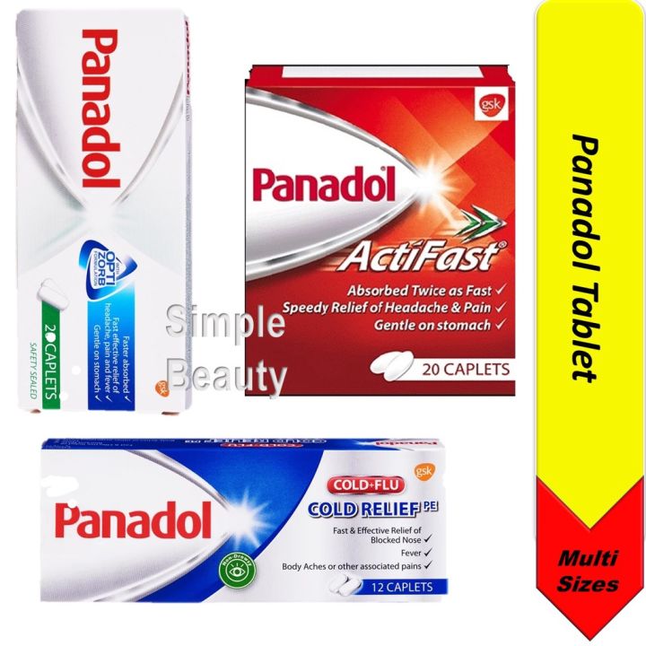 Panadol Tablets, Multi Sizes | Lazada Singapore