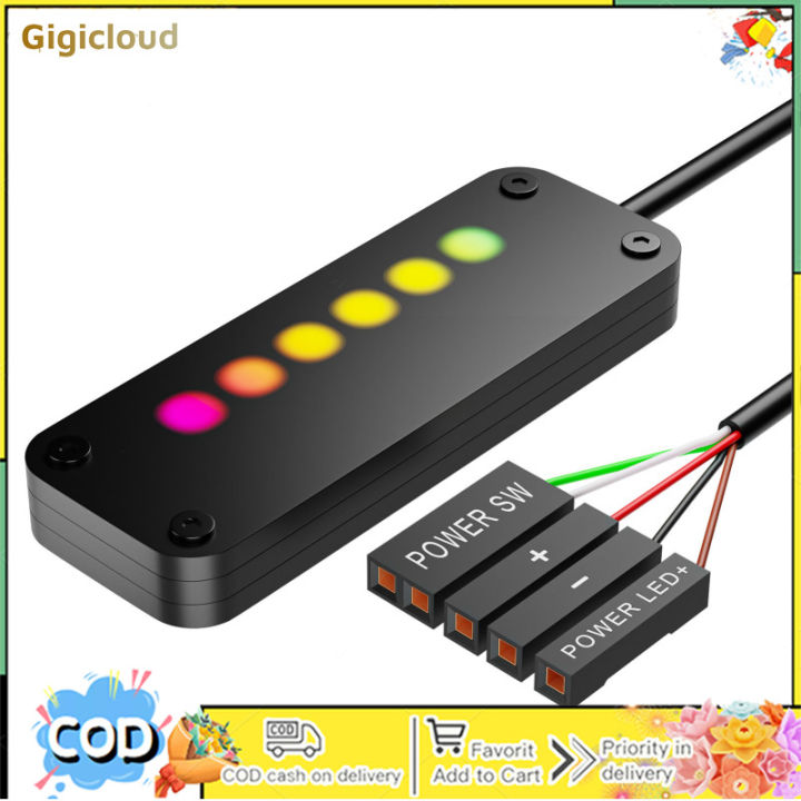 Desktop Computer Power Button Touch Sliding Switch Power LED Control ...