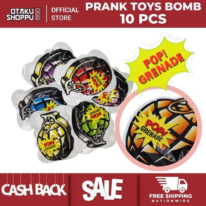 Otaku Shoppu | 10Pcs Prank Toys Bomb Bags Bombs Funny Stress Practical ...
