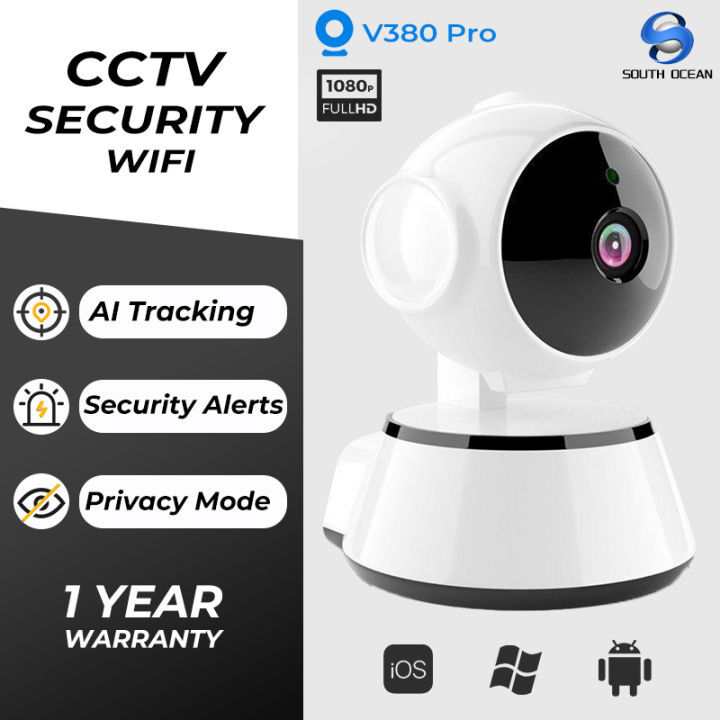 V380 Pro CCTV camera WiFi Wireless IP Camera Security Home Network ...