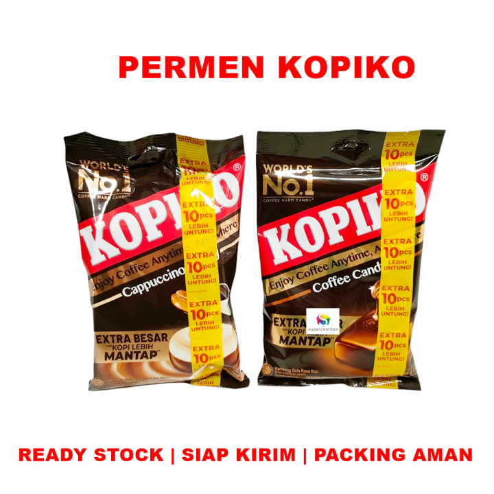BEJO DAILY - Kopiko Permen Kopi - Coffee Candy - Original / Cappuccino ...