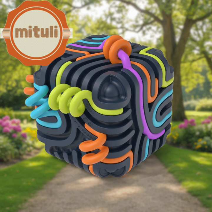 MITULI 15 ดีไซน์แท่ง ลูกบอลกิจกรรมสัมผัส รูปทรงสี่เหลี่ยม วัสดุซิลิโคน ...