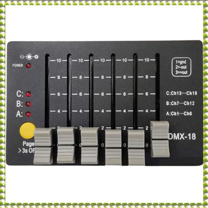 (DQKN) Mini Dmx Controller Equipment DMX512 Console with Battery DJ ...