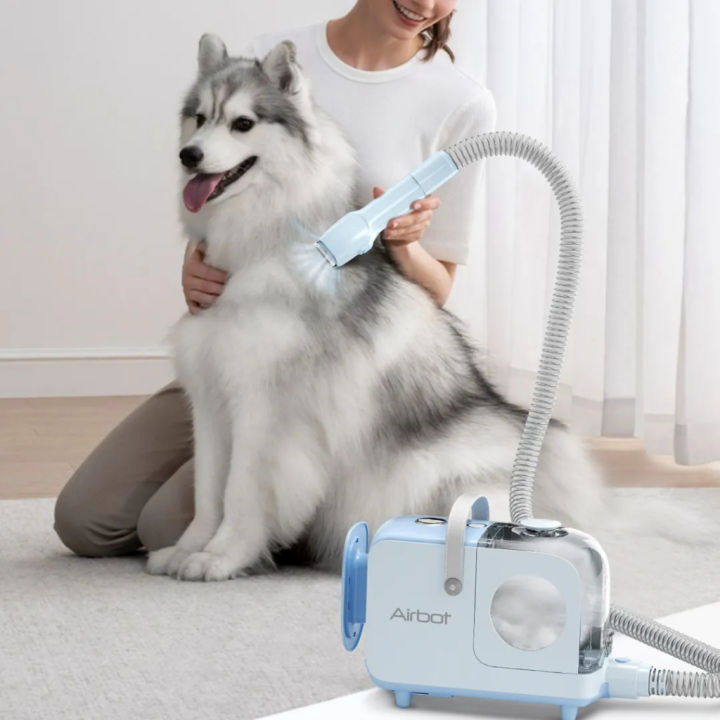 Airbot P2 Pet Grooming Vacuum Cleaner Trimmer Groomer DeShedder Clipper ...