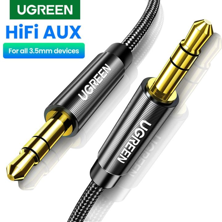 Ugreen Aux Cable Jack 3.5mm Audio Cable for iPhone 3.5 mm Male Cable ...