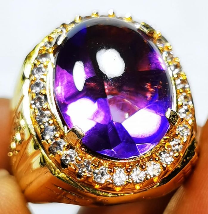 Batu akik natural kecubung bungur Tanjung bintang | Lazada Indonesia