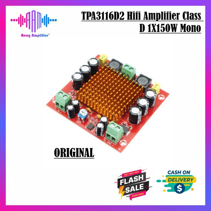 TPA3116 XH M544 IC ORIGINAL Amplifier Mono 150W TPA3116D2 Class D ...