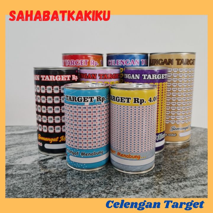 Celengan Target Ready Small / Celengan target viral | Lazada Indonesia