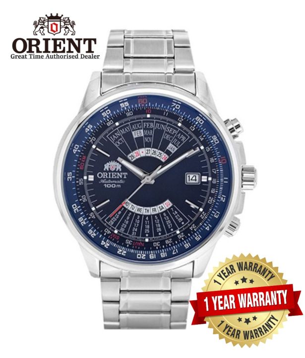 (READY STOCK) ORIENT EU07008D Mechanical Sports Stainless Steel Mens ...