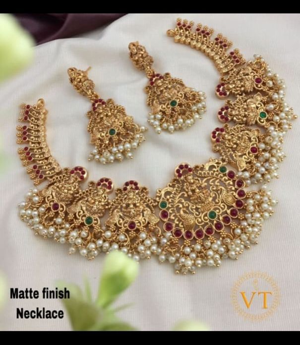 Indian matt finish necklaces | Lazada