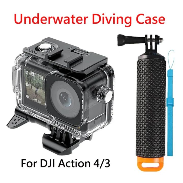 40M Waterproof Housing Diving Case For DJI OSMO Action 4 3 Underwater ...