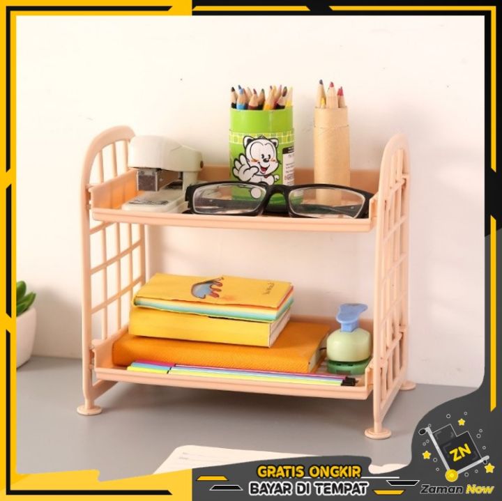 Zaman Now – Rak 2 Susun / Rak Plastik Mini Serbaguna 2 Susun / Rak ...