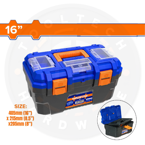 TOOLTECH WADFOW WTB1316 16"Plastic Tool Box | HANDTOOL | Lazada PH