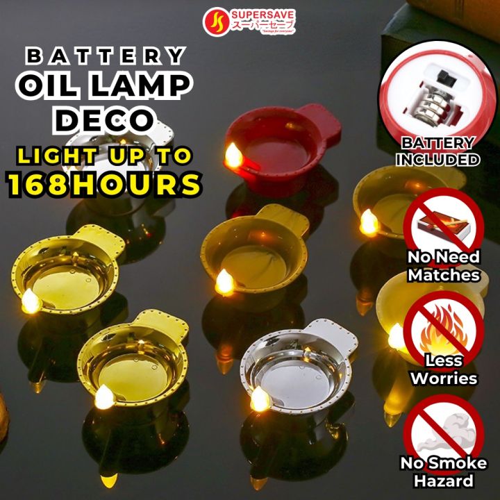 SUPERSAVE Diya Light Oil Lamp Agal Vilakku Decoration Deepavali Light ...