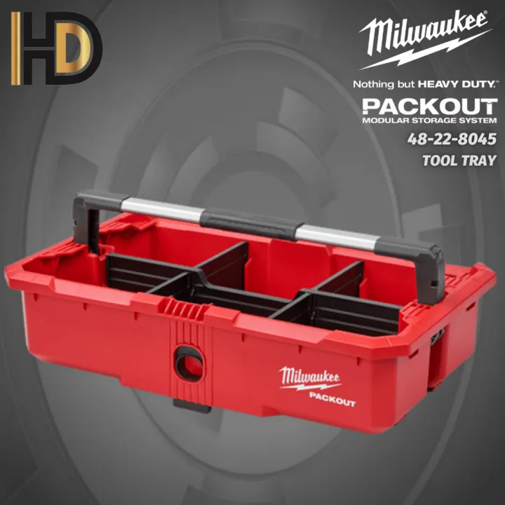 Milwaukee PACKOUT Tool Tray / Milwaukee Heavy Duty PACKOUT Tool Tray ...