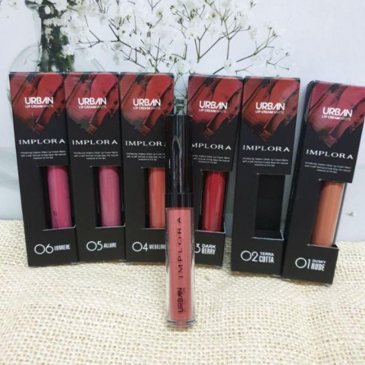 IMPLORA LIPCREAM / IMPLORA URBAN LIPCREAM MATTE / ORIGINAL BPOM ...