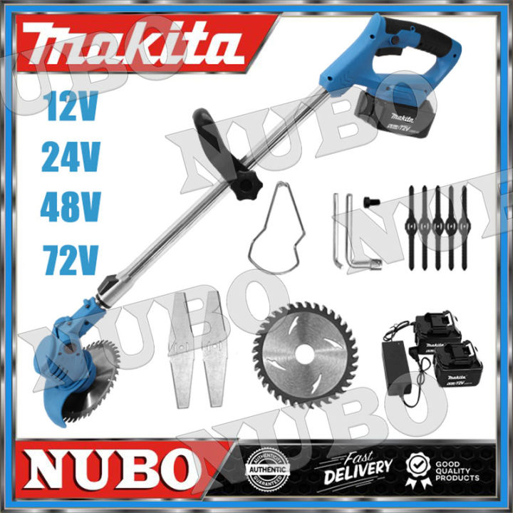 Makita 12v/24v/48v/72v portable lawn mower cordless rechargeable lawn ...