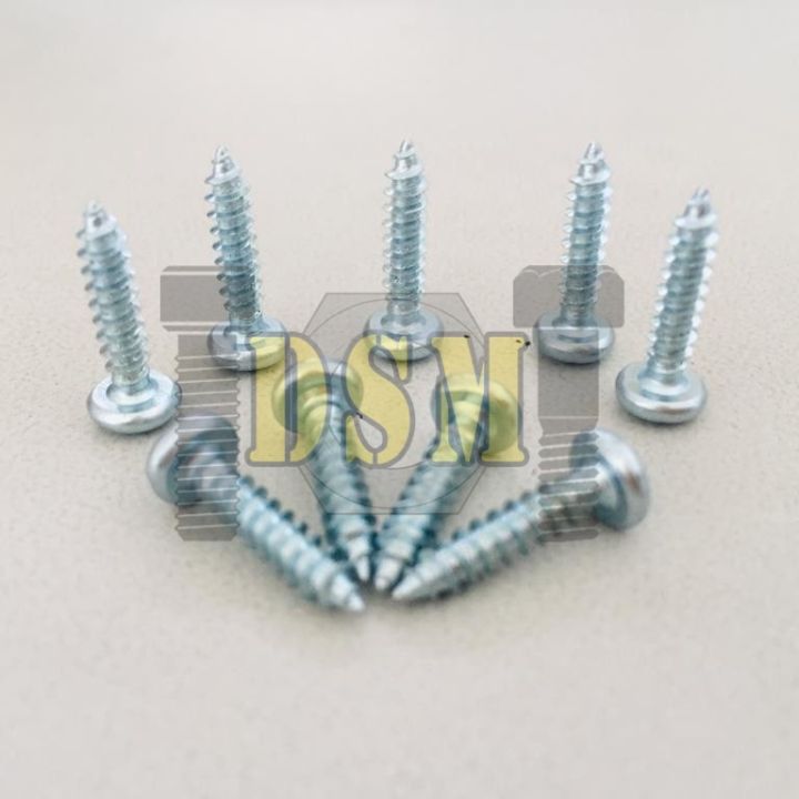 (100 PCS) Sekrup PH #6x5/8" / Self Tapping Screw P+AB (1,5 CM) | Lazada ...