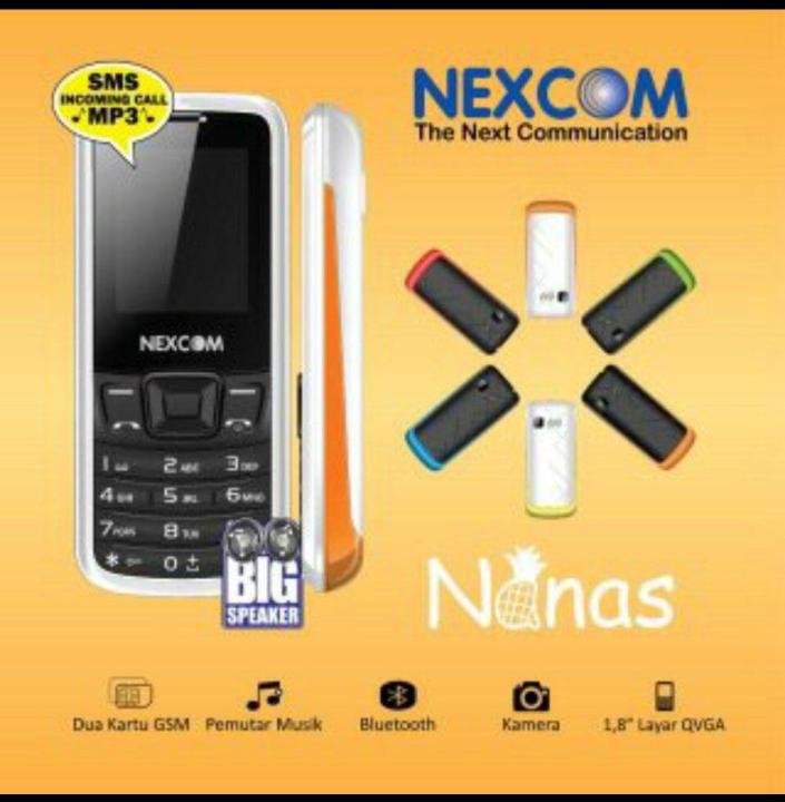 NEXCOM NANAS / Dual Sim / Bluetooth / mp3 / Hp unik / hp murah | Lazada ...