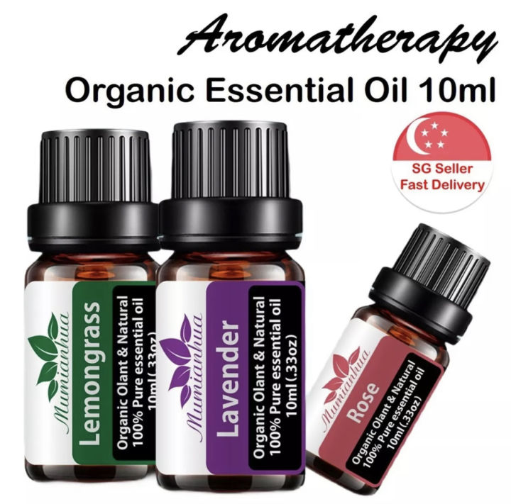 SG Ready Stock Fast Delivery | 10ml/pc Essential Oil Aromatherapy ...