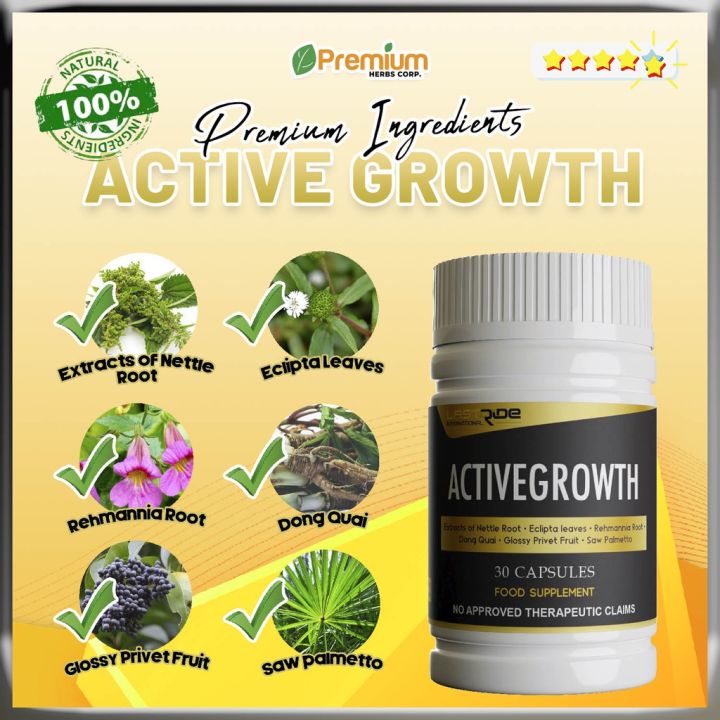 ACTIVE GROWTH - 100% Original: Your Ultimate Solution for Hair Growth ...