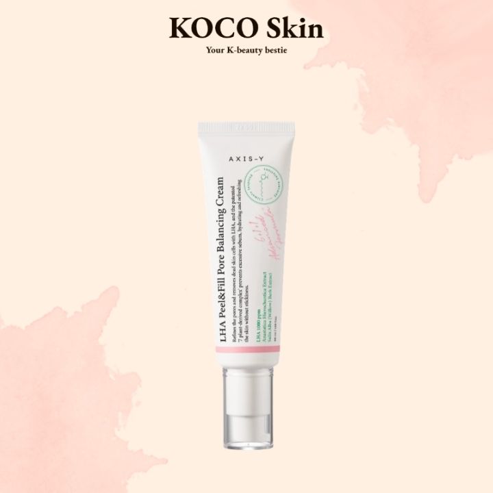 AXIS-Y LHA Peel & Fill Pore Balancing Cream 50ml | Lazada