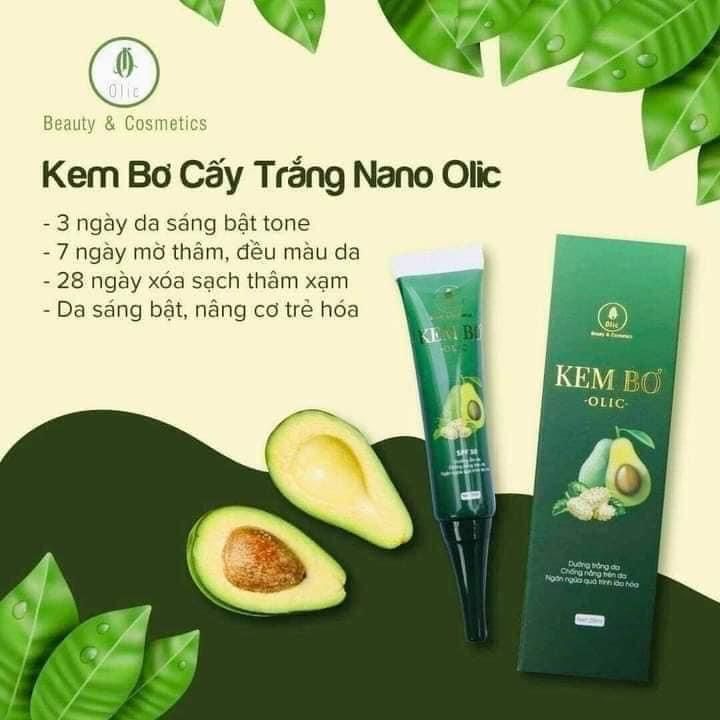 [Original Import] KEM BO OLIC / Avocado Cream Skin Whitening Lotion ...