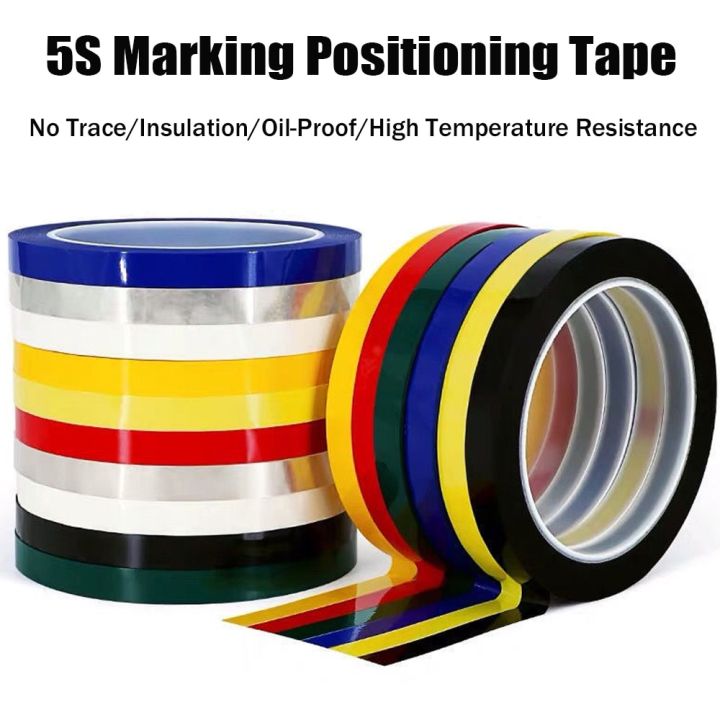 66 Meters/roll 5S Desktop Positioning Tape Marking Tape Whiteboard ...