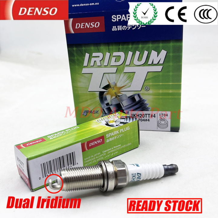 1pcs DENSO IKH20TT 4704 Dual Iridium Spark Plug | Lazada PH