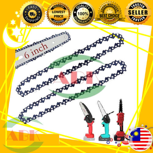 BOSSMAN 6" BCS666 CHAINSAW CHAIN RANTAI CHAINSAW BOSSMAN CORDLESS 6" 18 ...