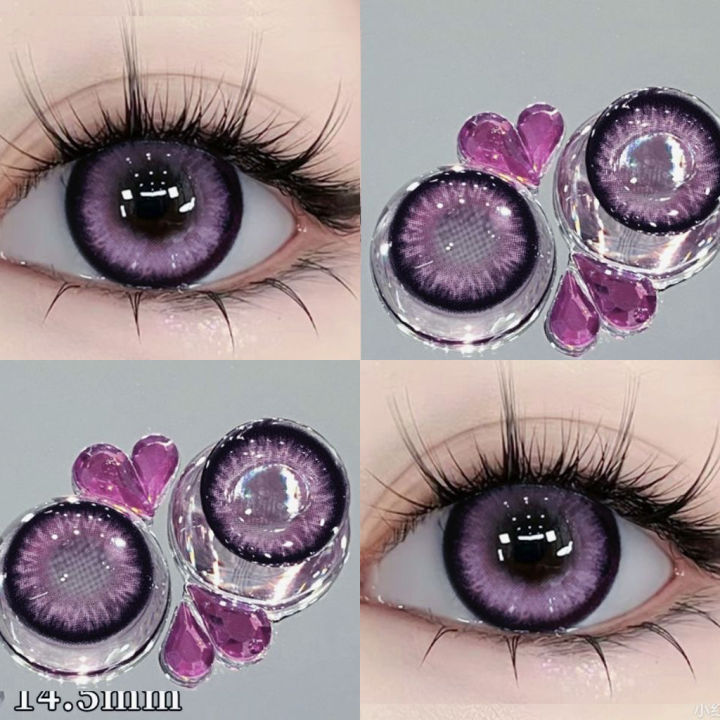 SOFTLENS OLIVIA SERIES HAZE COLORED LENSES 14.2mm LENSA KONTAK WARNA ...
